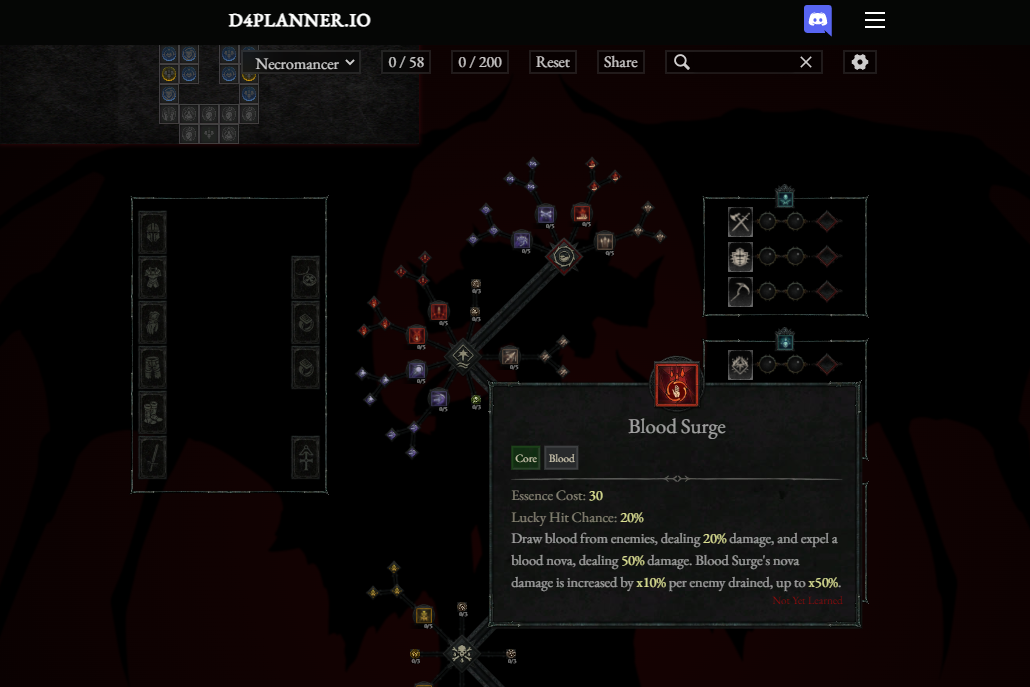 D4 Planner : faîtes chauffer vos builds Diablo 4 avant la sortie du jeu