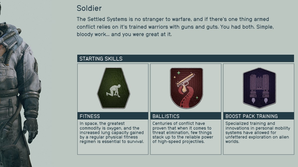 Starfield : 8 spécialisations pour 8 styles de jeu