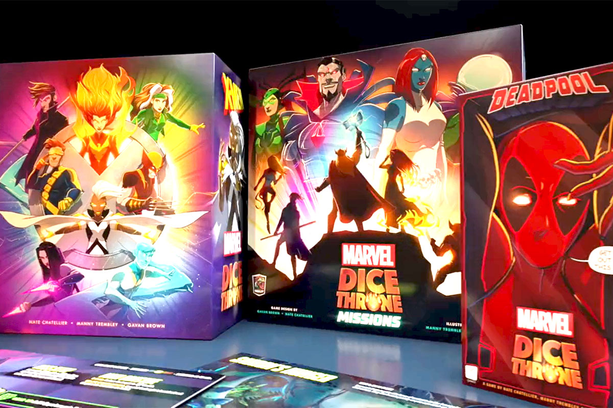 Marvel Dice Throne X-Men casse la baraque sur Kickstarter