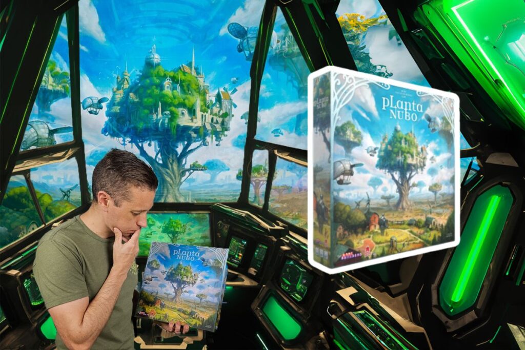 Critique et avis sur Planta Nubo : un jeu expert d'actions en cascade